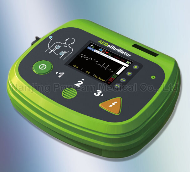 Aed Portable Defibrillator with Screen & ECG,automated External ...